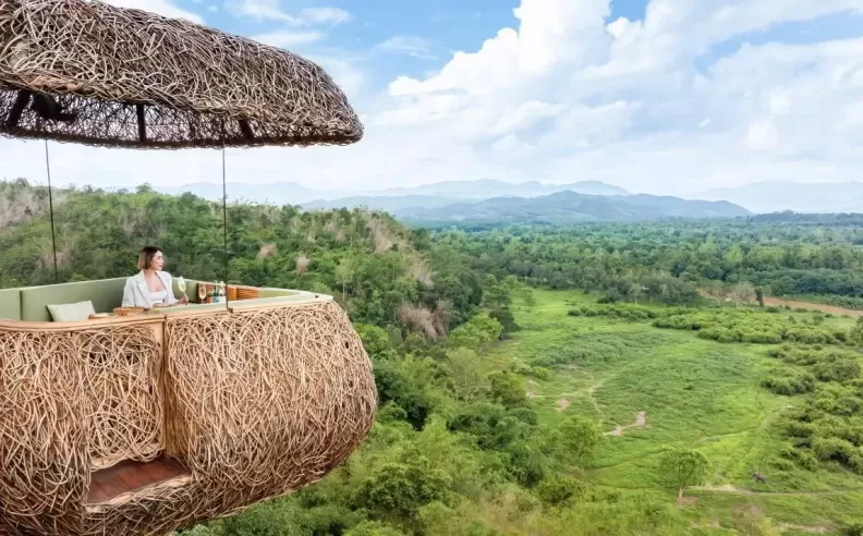 A Tree Top Dining Experience at Anantara Golden Triangle