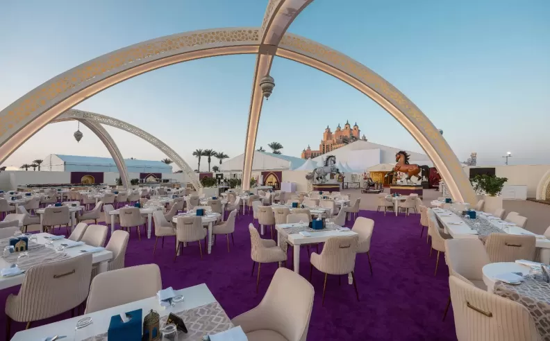 Suhoor at Asateer Tent – Atlantis, the Palm