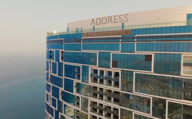Artistic Swimming at Address Beach Resort's Infinity Pool