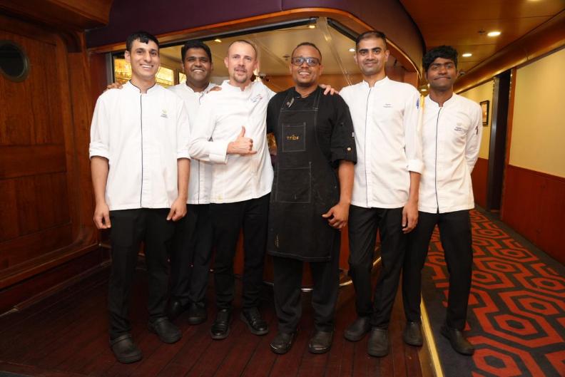 QE2 Hosts Diplomats & Top Chefs for ‘Around the World’