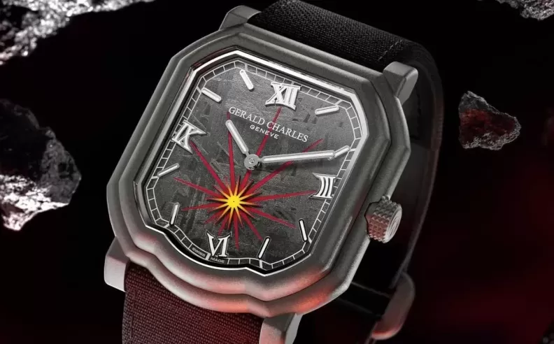 A Timepiece Forged in Space Gerald Charles Meteorite Watch