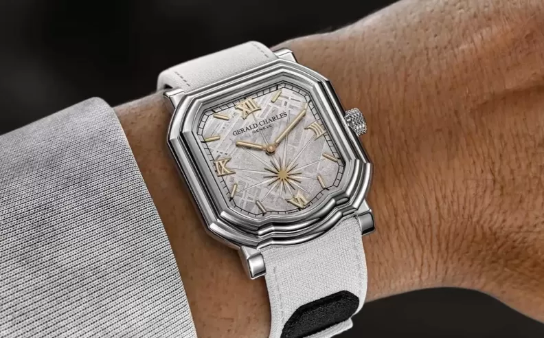 A Timepiece Forged in Space Gerald Charles Meteorite Watch